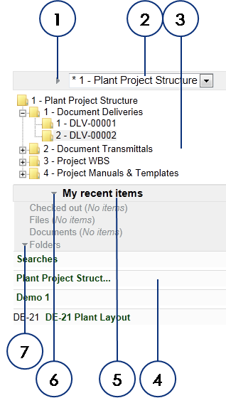 Understanding the navigation pane